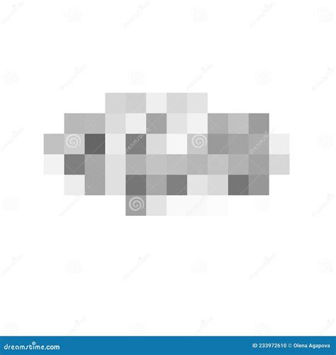 Censored Labels Censor Blur Effect Texture Isolated Vector Illustration For Photo App Or Tv