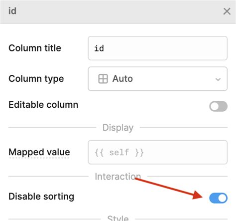 allow sorting a table by a hidden column feature requests retool forum