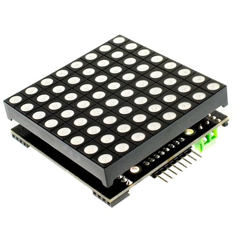 8 8 Led点阵显示矩阵模块 Led显示器 显示模块 Arduino 树莓派 Intel Dfrobot：创客，创客教育和机器人的造物梦工厂