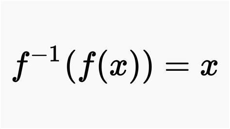 Finding And Verifying Inverse Functions YouTube