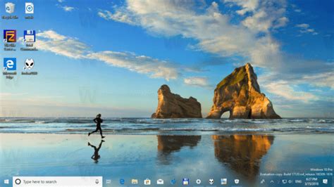 Make Taskbar Totally Transparent With Blur In Windows