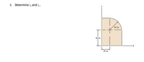 5 Determine Ix And Iy