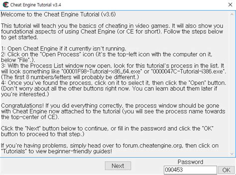 치트 엔진cheat Engine을 활용한 게임 해킹 강좌 튜토리얼 1~5 정리