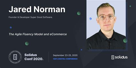 Solidusconf 2020 Speaker Jared Norman Solidus