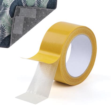 Double Sided Fabric Tape Heavy Duty 25cm X 66ft 20m Clear