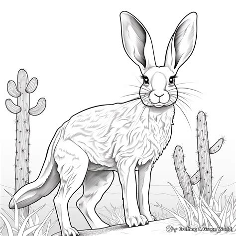 Desert Animals Coloring Pages Free And Printable