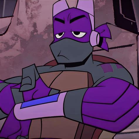 Donnie Rottmnt Icon Arte De Tortugas Ninja Imágenes De Las Tortugas