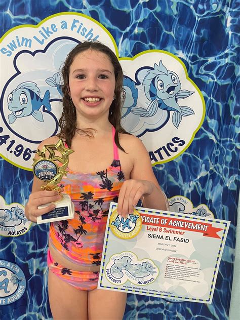 Congratulations To Our March Level 6 Champions Charlotte Aquatics