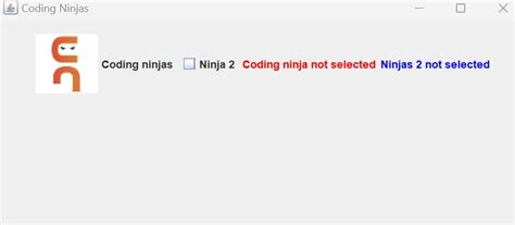 Jcheckbox In Java Naukri Code