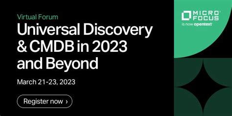 Rehan Ariyaratne On Linkedin Virtual Forum Universal Discovery And Cmdb In 2023 And Beyond