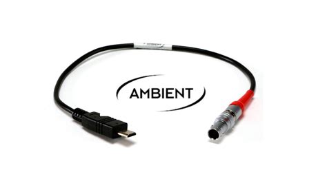 Ambients New Timecode And Sync Cables Newsshooter