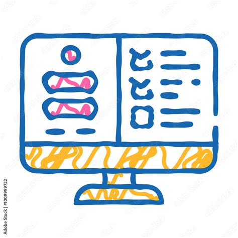 Usability Testing Ux Ui Design Doodle Icon Sketch Vector Usability