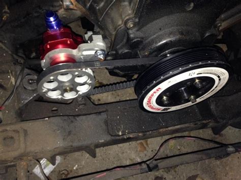 Rear Cable Drive Belt Drive Fuel Pump Installed Ls1tech Camaro And Firebird Forum Discussion