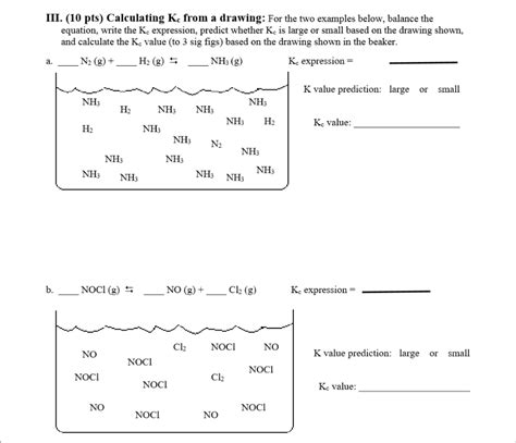 solved iii 10 pts calculating kc from a drawing for t