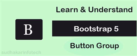 bootstrap 5 button group