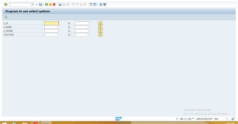 Sap Abap Program To Insert Multiple Records In A Custom Table At Once