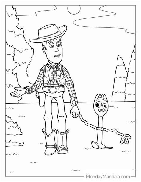 Toy Story For Coloring Coloring Pages