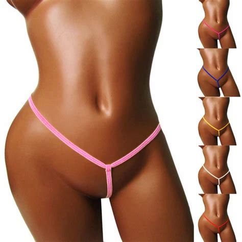 5 Pack Lot Sexy Womens Micro Panties Mini G String Thong Sissy Briefs Underwear Ebay