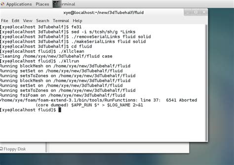 流固耦合算例报错 Cannot Find File Points Openfoam Cfd Academy Cfdwired