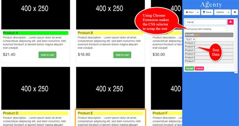 Scraping Data From Html Agenty