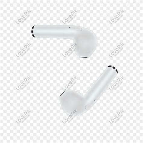 실버 화이트 블루투스 헤드셋 흰색 이어폰 Png 일러스트 무료 다운로드 Lovepik