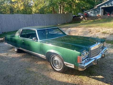 1974 Chrysler New Yorker Coupe Green Rwd Automatic Brougham Classic