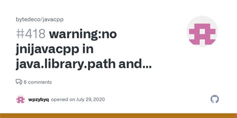 Warningno Jnijavacpp In Javalibrarypath And Error No Jnimodulename In Javalibrarypath