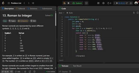Leetcode Java Codingchallenge Problemsolving Programming