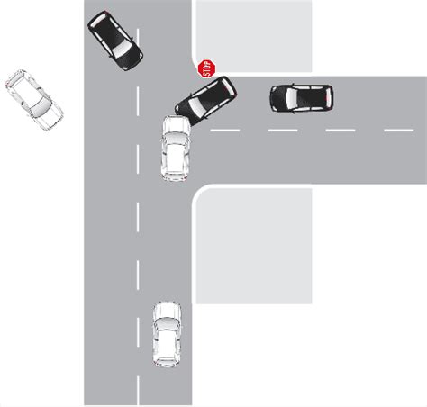 Car Accident Sketch Car Accident Scene