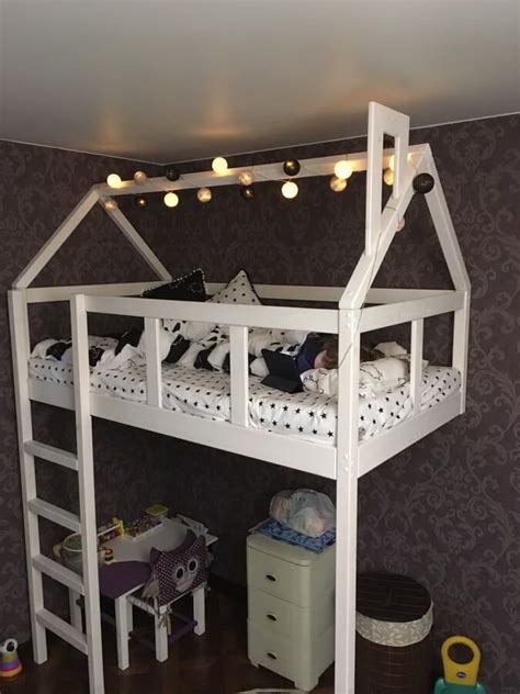 Кровать чердак для взрослых Whatsapp 89163239195 Квартира с одной спальней Комнаты для