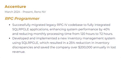 Top 12 Rpg Programmer Skills To Put On Your Resume