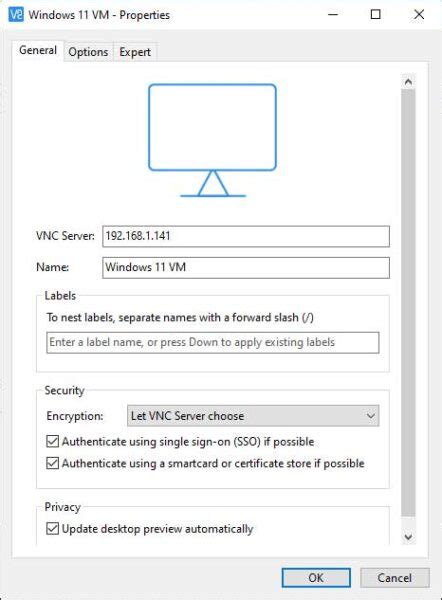 Remotely Control A Vmware Workstation Virtual Machine Using Vnc