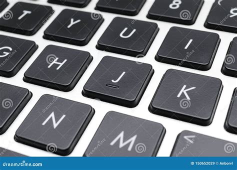 Black Laptop Keyboard Buttons Stock Image Image Of Caps Tech 150652029