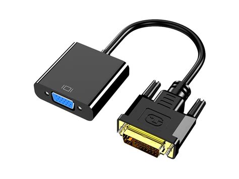 Dvi To Vga Adapter Ablewe 1080p Active Dvi D To Vga Adapter Converter 24 1 Male To Female