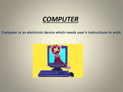 Basic Fundamentals Of Computer Pptx Computer Peripherals Computing