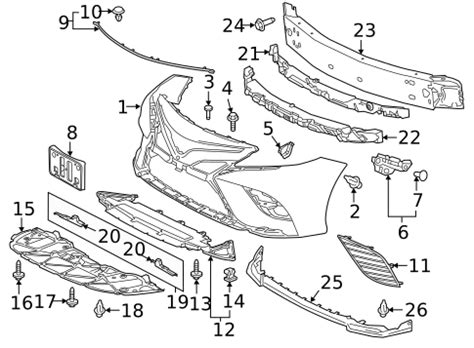 Bumper And Components Front For 2023 Toyota Camry Kendall Toyota