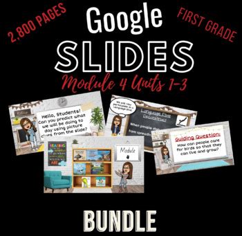 Module Bitmoji Interactive Classroom Bundle TPT