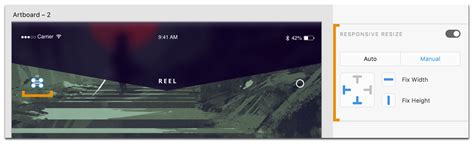 Responsive Resize And Constraints