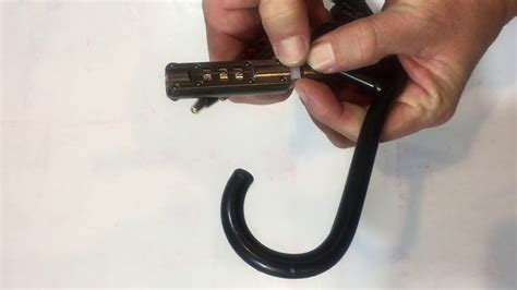 Lockstraps How To Set Combination With Plastic Clip YouTube