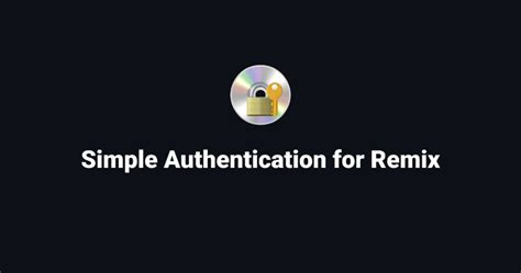 simple authentication for remix