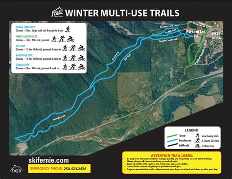 Fernie Trail And Resort Maps Project Powder