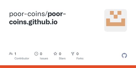 Github Poor Coinspoor