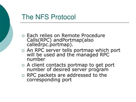 Ppt Network File System Protocol Powerpoint Presentation Free Download Id