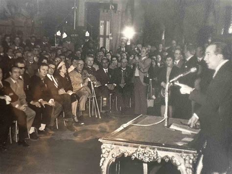 Unknown Anniversary Of Liberation Giulio Andreotti Photograph Mid 20th Century For Sale