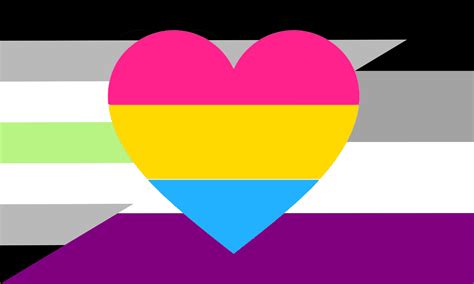 Identity Flag With Traditional Pan Agender Ace Flags R Lgbt