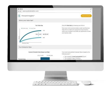 Advanced Business Valuation Software Quist Insights