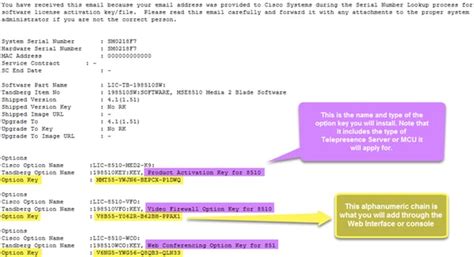 Install Product Activation And Feature Keys On Cisco Telepresence Multipoint Control Unit Cisco
