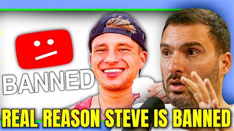 The Real Reason Why SteveWillDoIt Is Banned YouTube