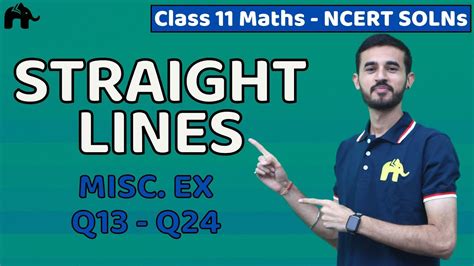 Straight Lines Class 11 Maths Ncert Solutions Chapter 10 Mathematics