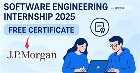 Jp Morgan Software Engineering Internship 2025 Apply For Free With Certificate Notes Gallery